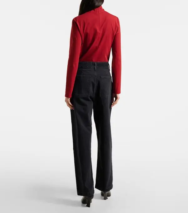 AGOLDE Slater High-rise Wide-leg Jeans