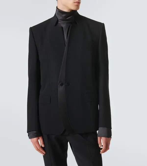 Dolce & Gabbana Wool-blend Gabardine Blazer