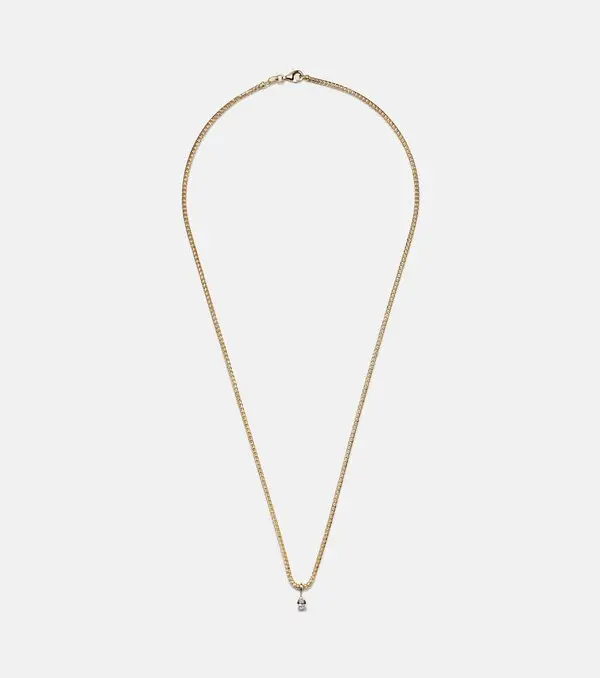 ANITA KO Franco 18kt Diamond Chain Necklace - Gold