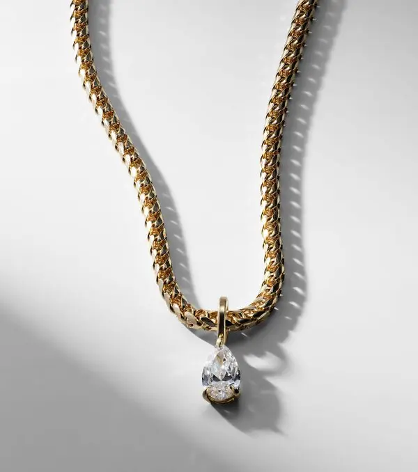 ANITA KO 18kt Yellow Diamond Pendant Necklace