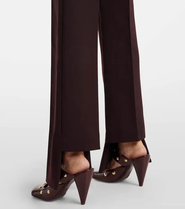 Chloé Wool Wide-leg Pants