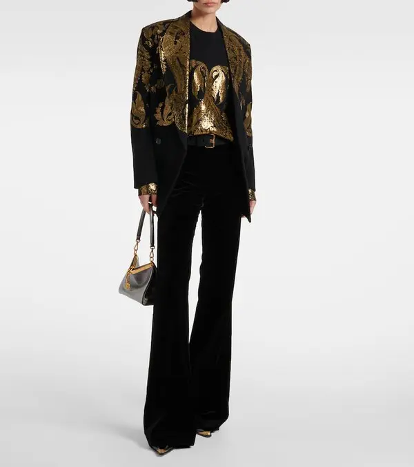 Etro Paisley Wool-cashmere Blazer