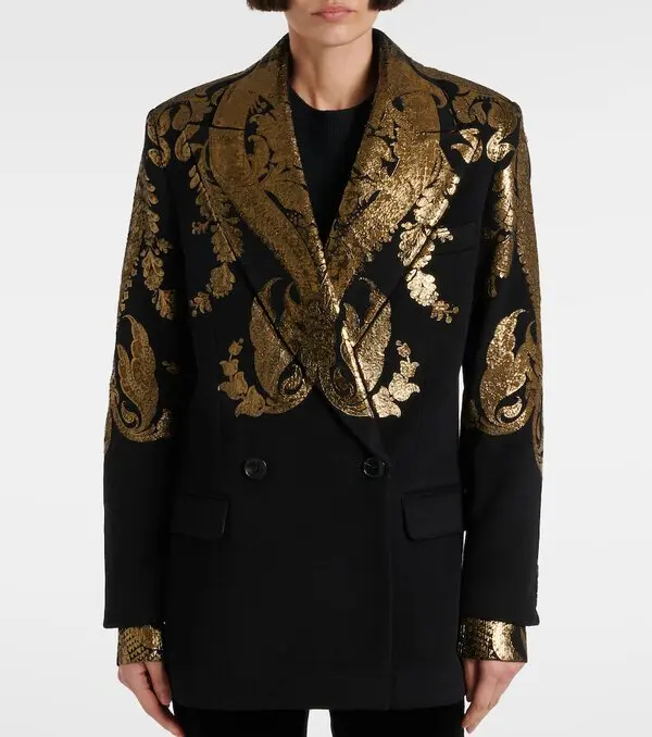 Etro Paisley Wool-cashmere Blazer