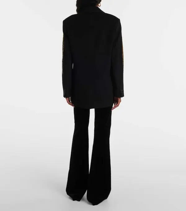 Etro Paisley Wool And Cashmere Blazer