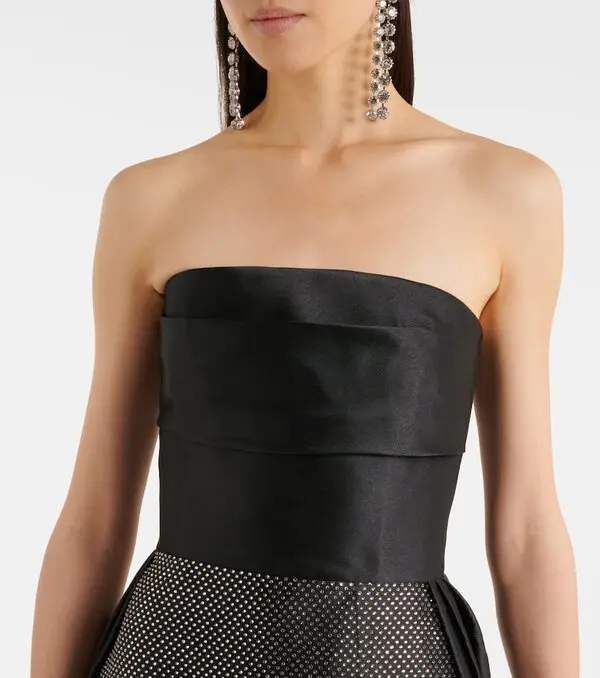 Solace London Embellished Corset Gown