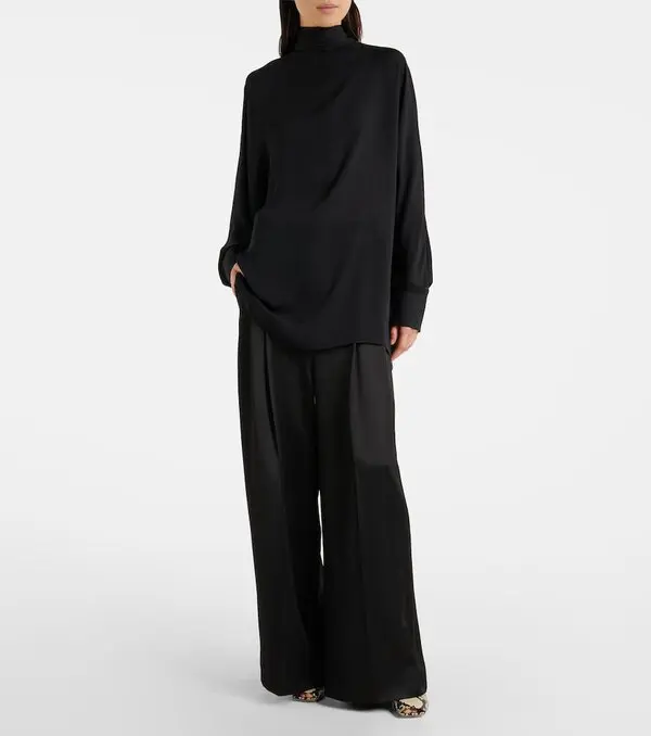 Khaite Bex Silk Blouse
