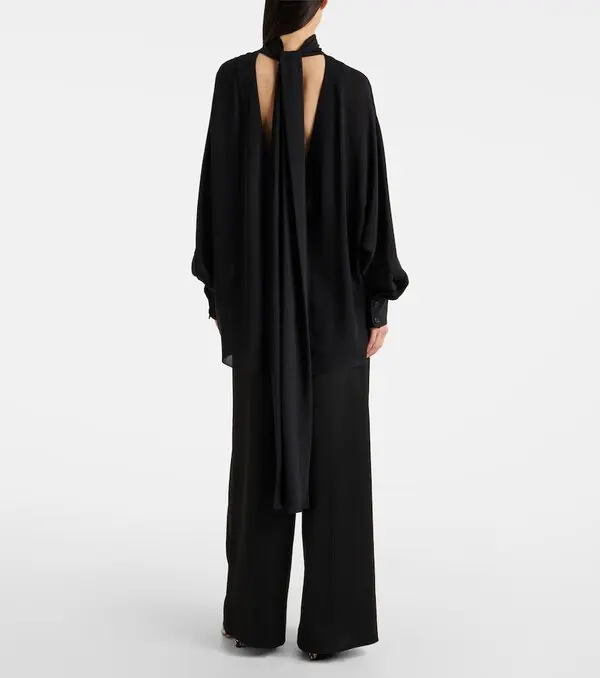 Khaite Bex Silk Blouse