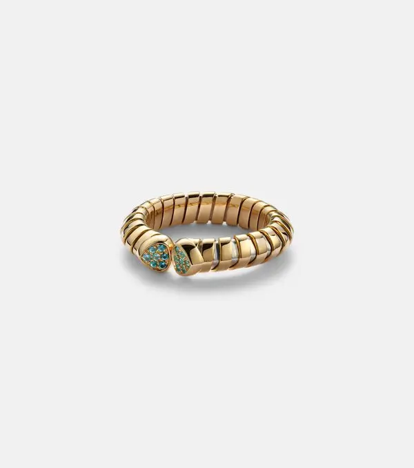 Marina B Trisolina 18kt Ring With Tourmalines - Gold