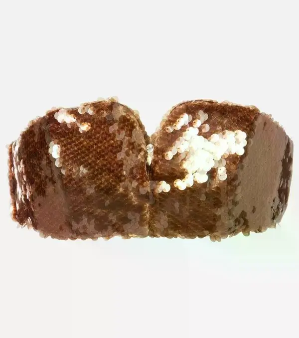 BLAZÉ MILANO Sequined Bra Top