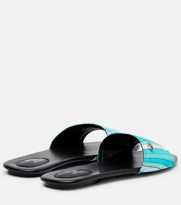 Emilio Pucci Yummy Iride Slides