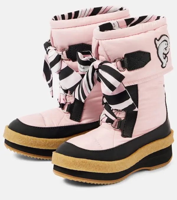 Emilio Pucci Iride Snow Boots - Pink
