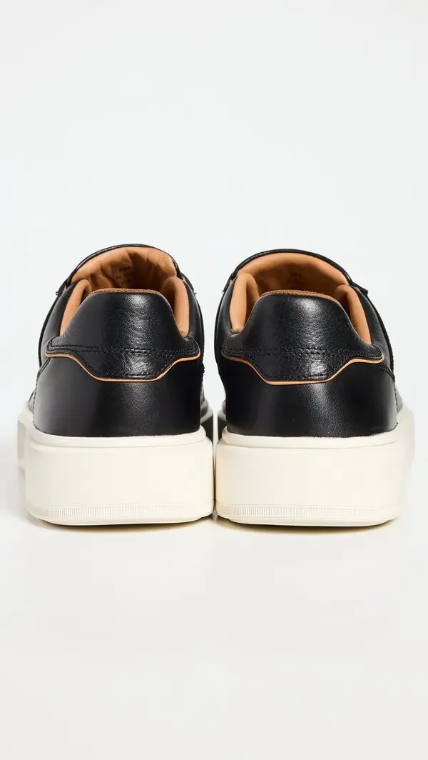 Allen Edmonds Oliver Leather Sneakers - Black