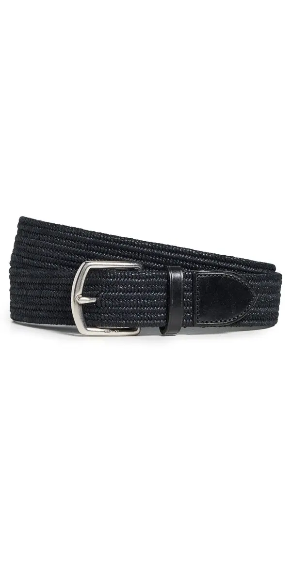 Ralph Lauren Braided Belt - Black