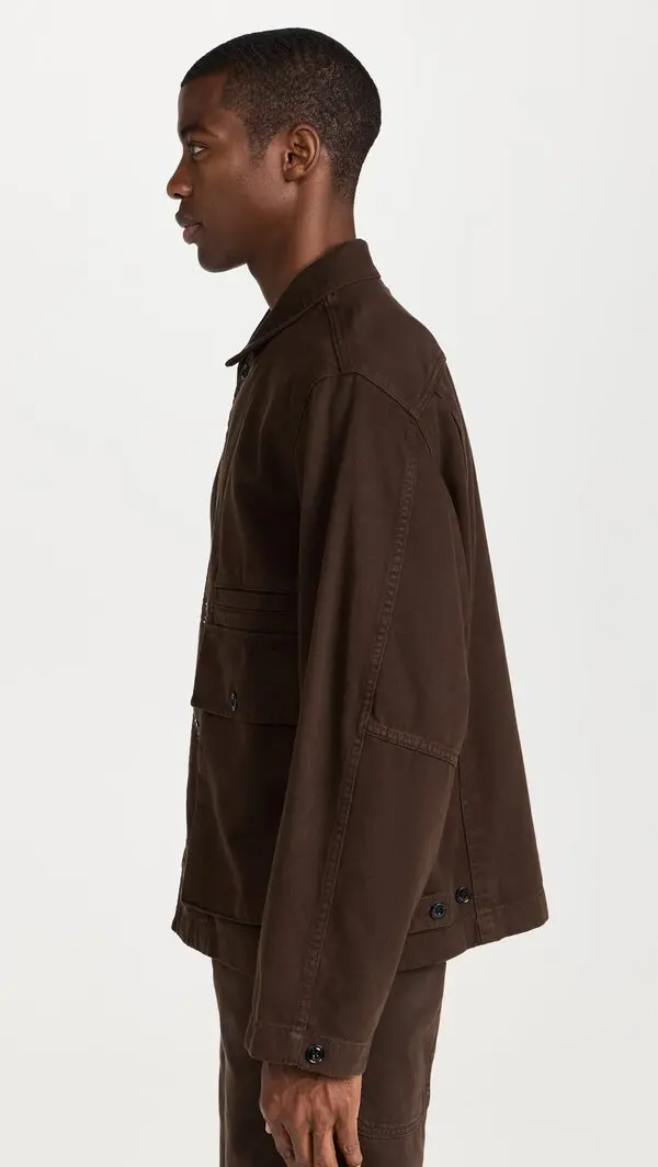 Lemaire Boxy Jacket - Espresso | Editorialist