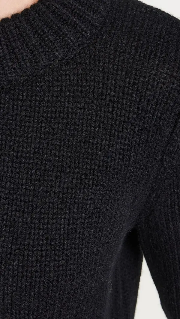 LA LIGNE Solid Mini Marin Sweater - Black