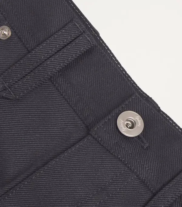 Brioni Stretch-cotton Straight Chamonix Jeans