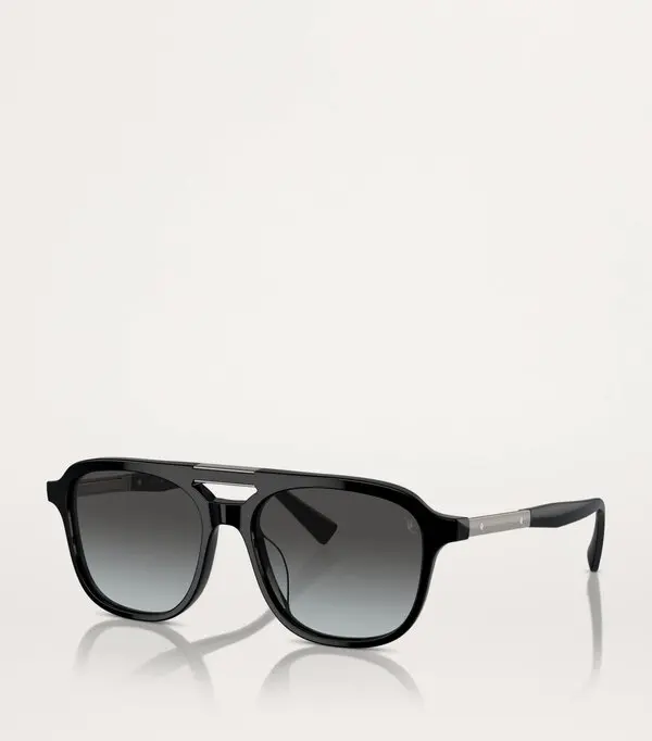 Brunello Cucinelli Acetate Bc4001s Sunglasses - Black