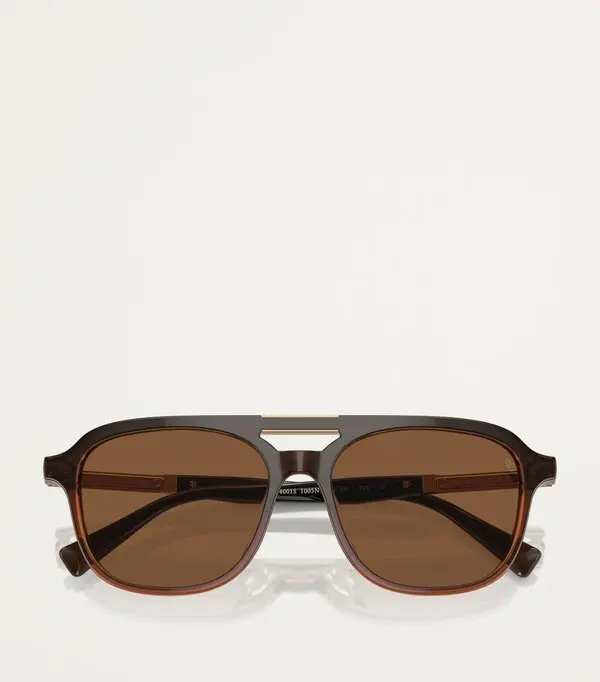 Brunello Cucinelli Acetate Bc4001s Sunglasses - Brown