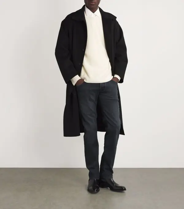 Jacob Cohen Limited Edition Nick Slim Jeans With Lizard-skin Patch