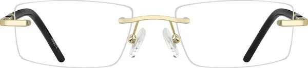 Zenni Rectangle Rimless Eyeglasses