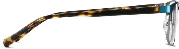 Zenni Classic Browline Mixed Frame Eyeglasses