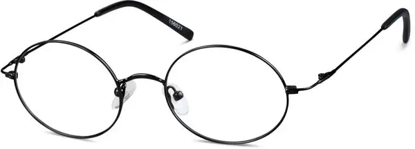Zenni Lightweight Round Eyeglasses - Black