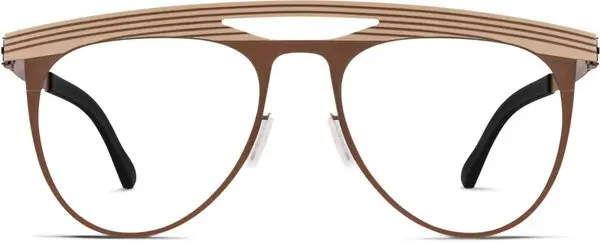 Zenni Experimental Aviator Full Rim Glasses