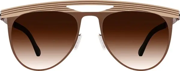 Zenni Experimental Aviator Full Rim Glasses