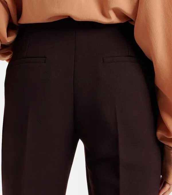 Chloé Wool Wide-leg Trousers