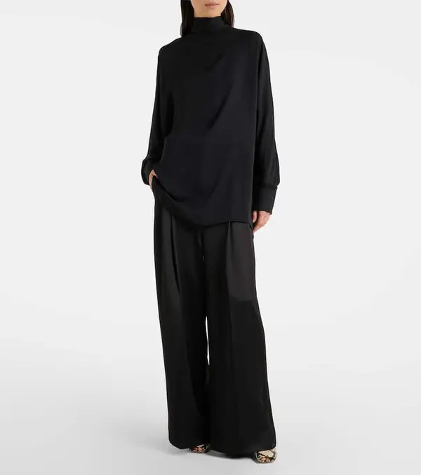 Khaite Bex Silk Blouse