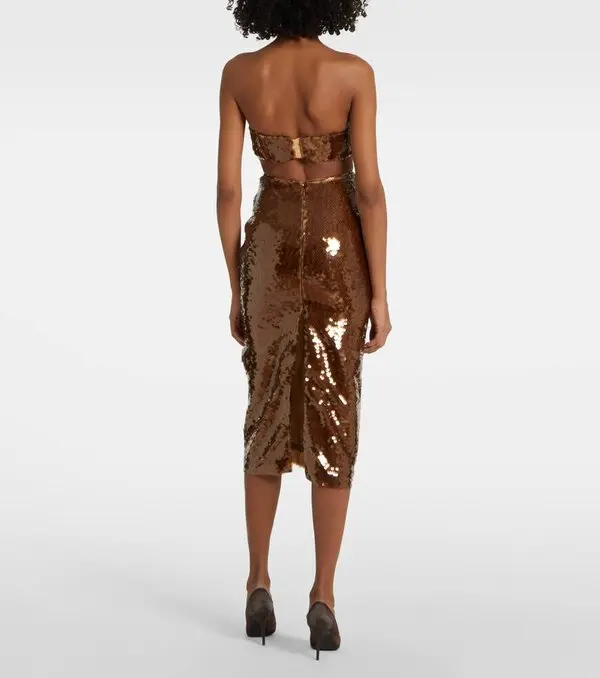 BLAZÉ MILANO Sequined Bra Top