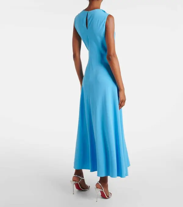ROKSANDA Alma Crepe Midi Dress