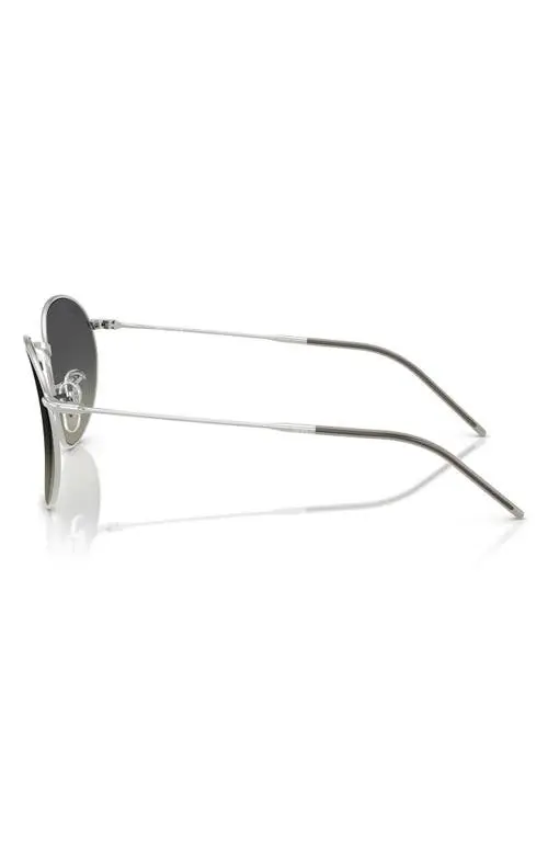 Ray-ban 55mm Phantos Sunglasses - Silver/grey Gradient