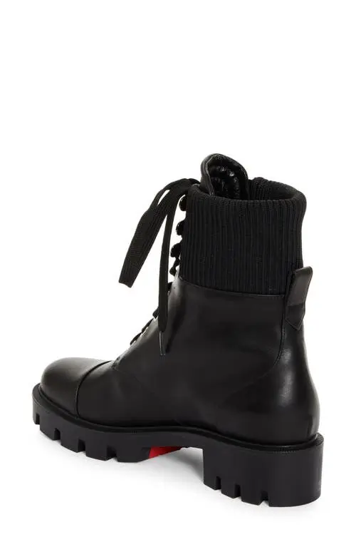CHRISTIAN LOUBOUTIN En Hiver Lug Sole Bootie