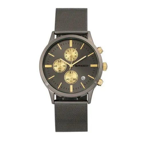 BREED Espinosa Chronograph Bracelet Watch - Gunmetal