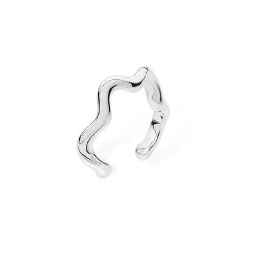 LUCY QUARTERMAINE Splash Ear Cuff - Sterling Silver
