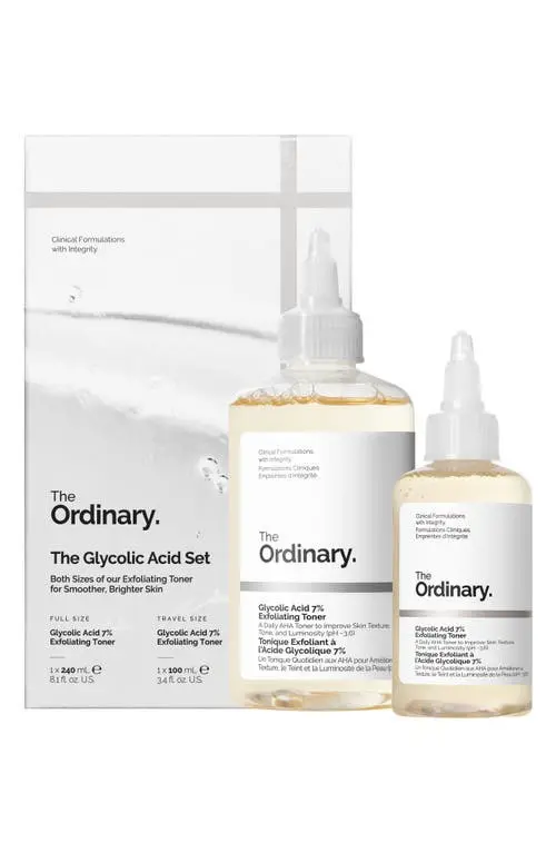 THE ORDINARY The Glycolic Acid 7% Exfoliating Toner Duo - No Color