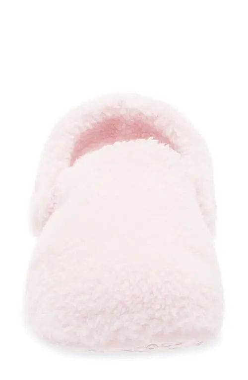 CROCS Classic Cozzzy Faux Fur Slipper Clog - Pink Milk