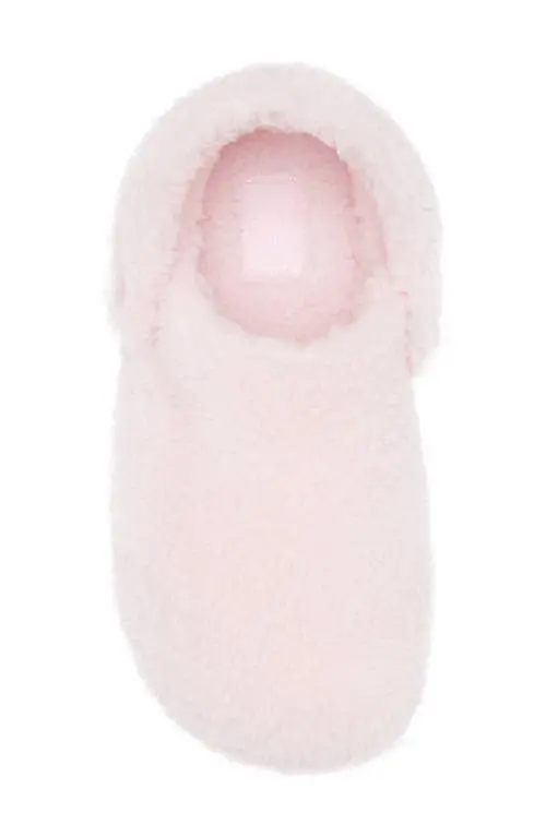 CROCS Classic Cozzzy Faux Fur Slipper Clog - Pink Milk