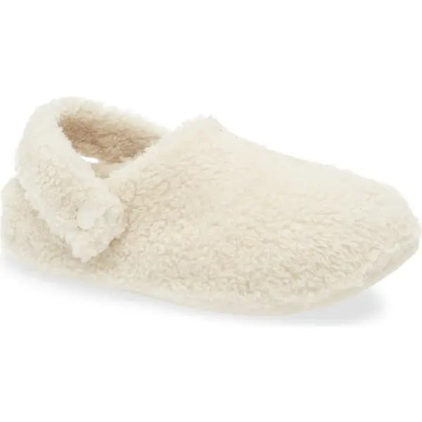 CROCS Classic Cozzzy Faux Fur Slipper Clog - Stucco