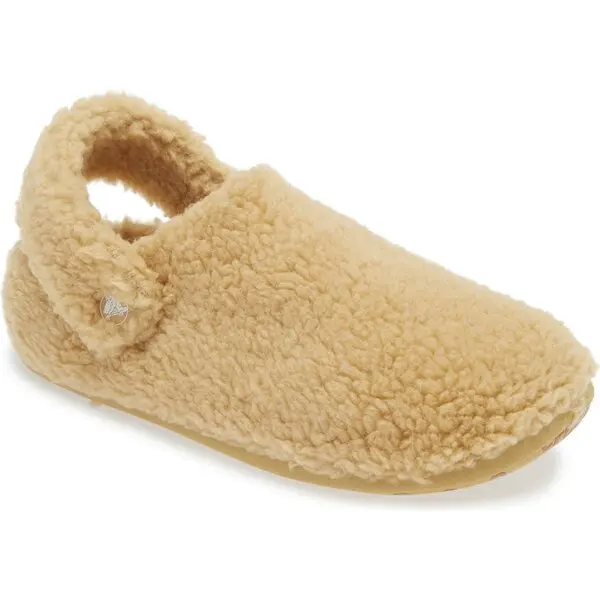 CROCS Classic Cozzzy Faux Fur Slipper Clog - Wht