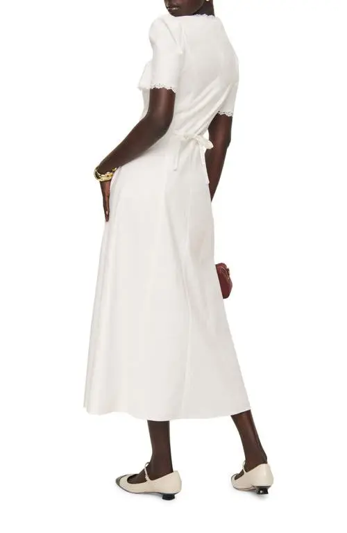 REFORMATION Alida Organic Cotton Midi Dress