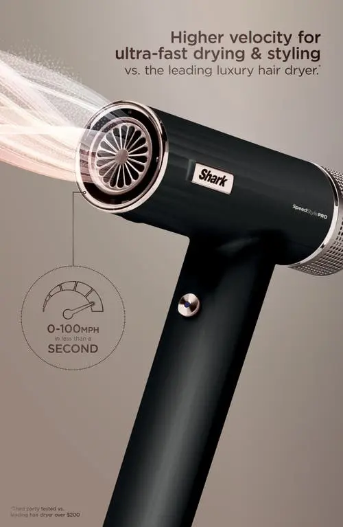 SHARK Speedstyle Pro Hair Dryer Straight/wavy