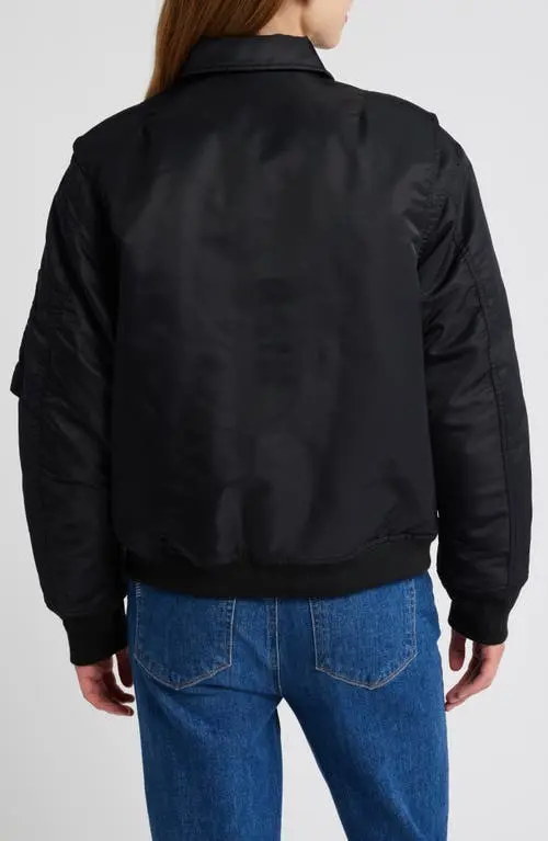 SCHOTT Satin Flight Jacket