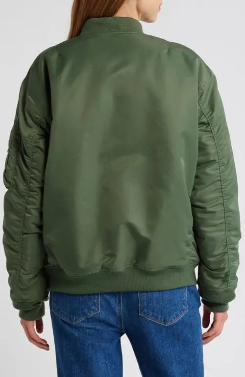 SCHOTT Nylon Ma-1 Flight Jacket - Sage