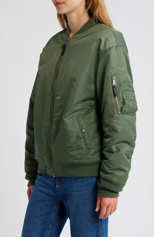 SCHOTT Nylon Ma-1 Flight Jacket - Sage
