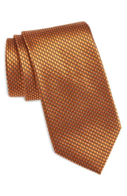 Nordstrom Silk Neck Tie - Orange