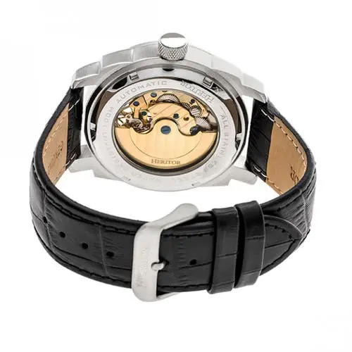 HERITOR AUTOMATIC Heritor Helmsley Semi-skeleton Bracelet Watch