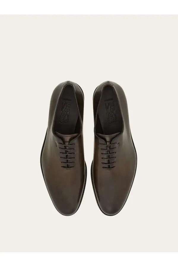 FERRAGAMO Tramezza Plain Toe Oxford