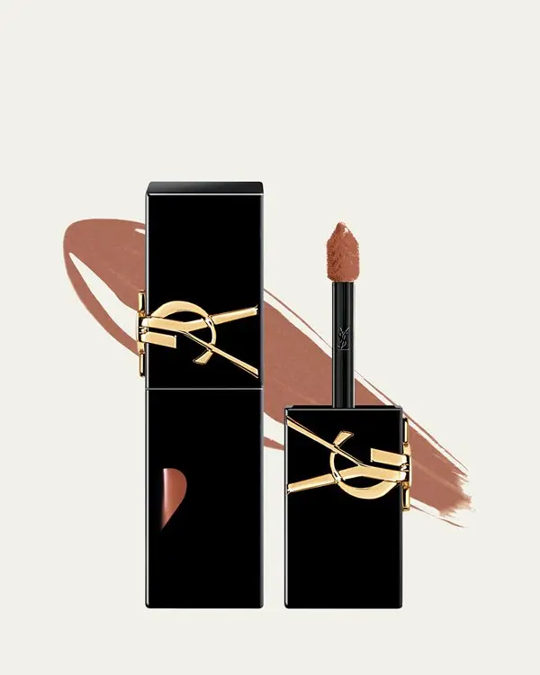 Saint Laurent The Inks Shine Lip Stain - 614 Brown Ignition